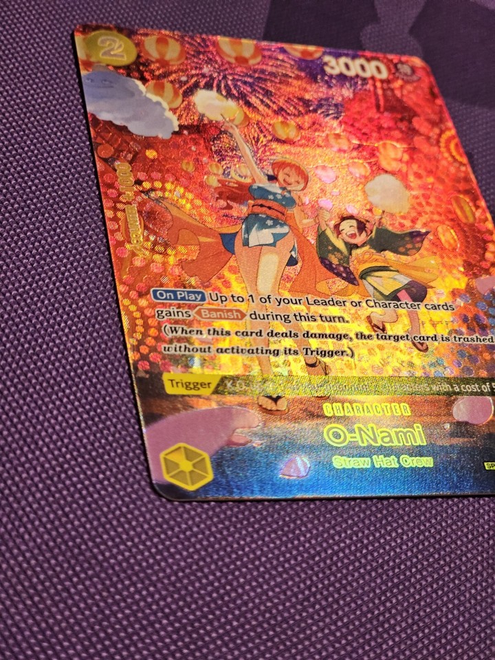 O-Nami SP OP07 OP06-101 500 Years In The Future 2024 ONE PIECE Card ...