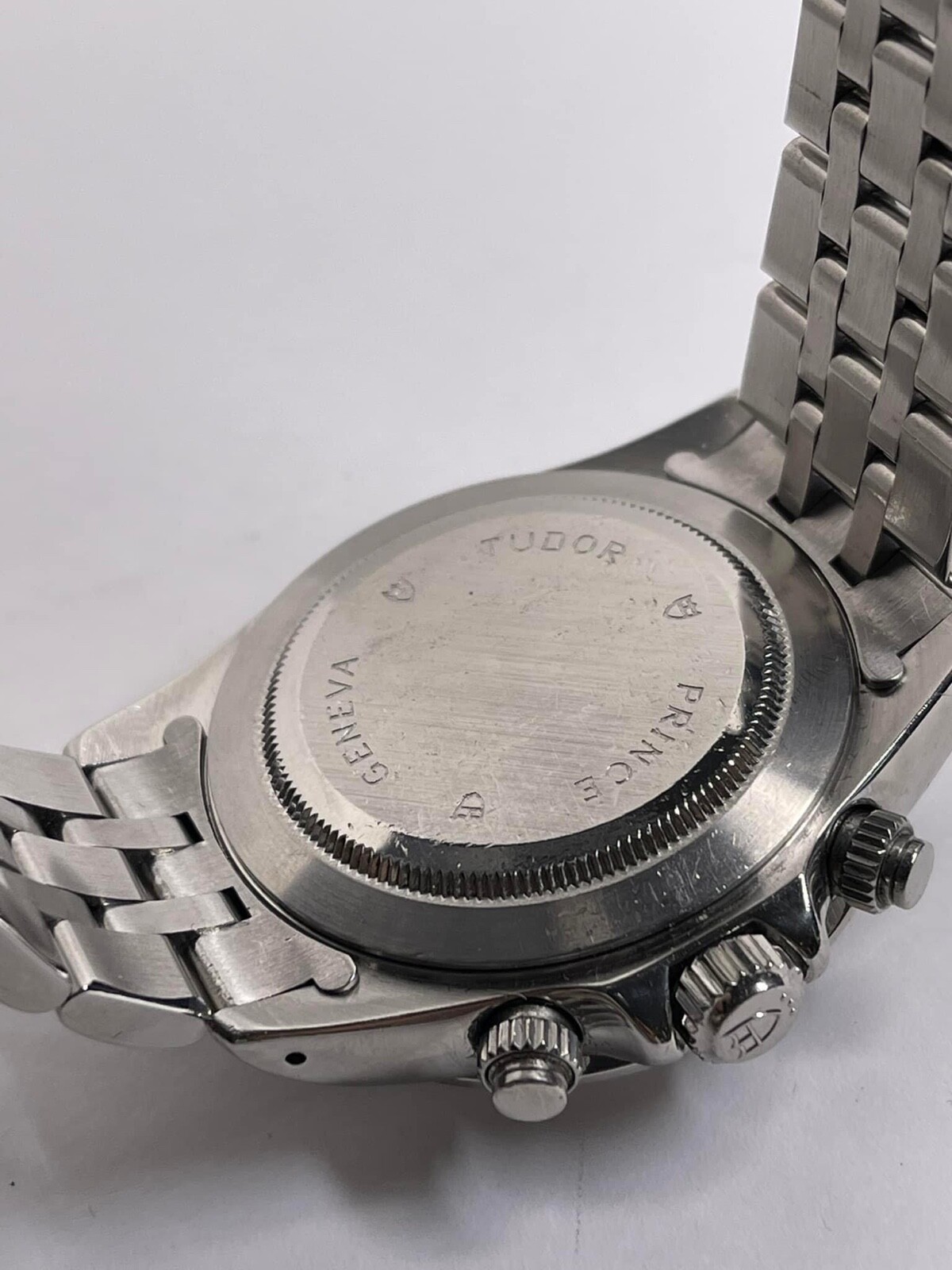 TUDOR 79280 Prince Date Tiger Chronograph Watch Panda Dial Mens ...