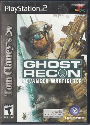 SONY PLAYSTATION 2 PS2 - GHOST RECON ADVANCED WARFIGHTER Complete ...