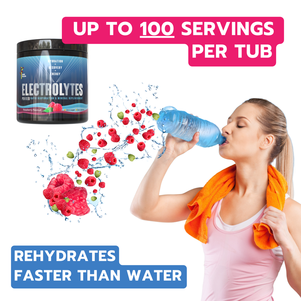 Electrolyte Powder Hydration Drink - Himalayan Salt Zero Sugar 250g 100 ...