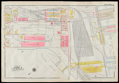 1910 SOUTH BOSTON, MA COMMONWEALTH FISH PIER WEST 1ST- NORTHERN AVENUE ...