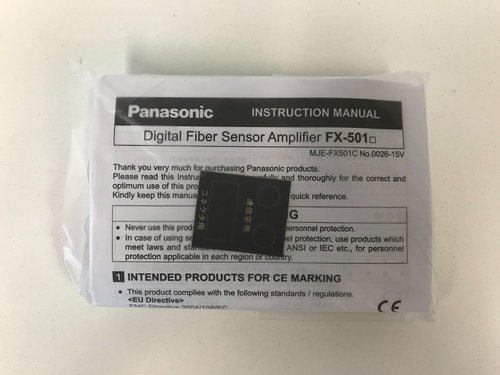 Panasonic Digital Fiber Sensor Amplifier FX-501P FX501 Sensor | eBay