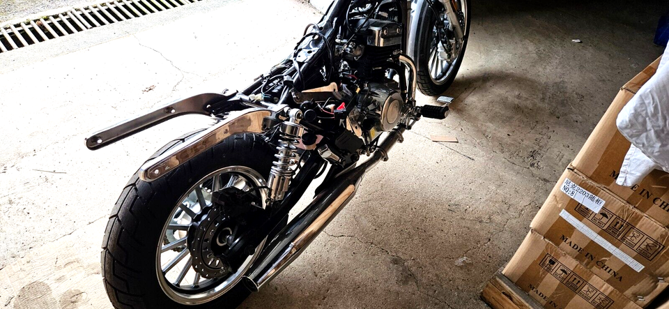 AJS REGAL RAPTOR DD125E-8 2017 125cc ROLLING CHASSIS WITH ENGINE for ...