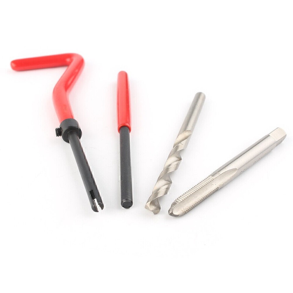 25pcs M5x0.8 Metric Thread Repair Install Tool Insert Kit M12 Helicoil ...