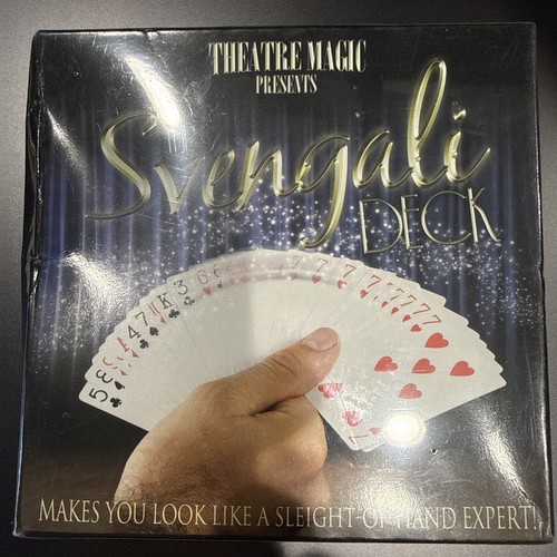 Theatre Magic Presents The Svengali Deck Trick Playing Cards Includes DVD New | eBay