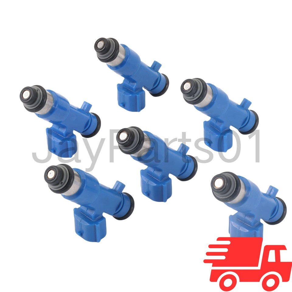 OEM 6x 550cc Fuel Injectors For 2009-17 Nissan GT-R G37 350Z 370Z ...