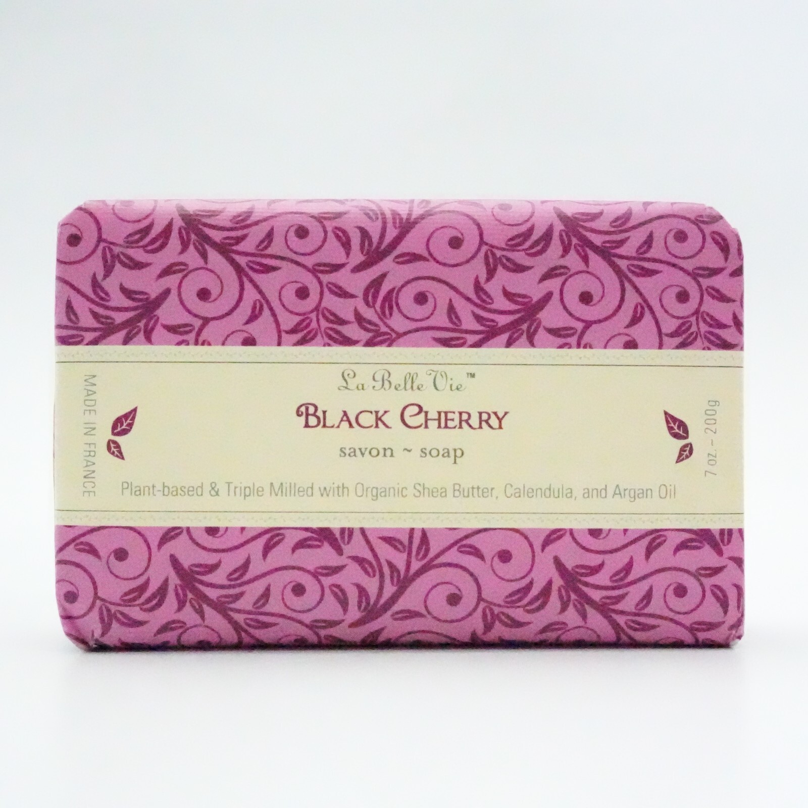 La Belle Vie Savin Soap Bar Black Cherry. Organic Shea Calendula | eBay
