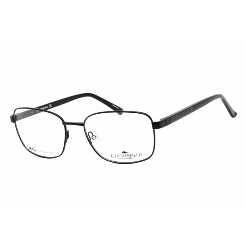 Chesterfield Men's Eyeglasses Matte Black Stainless Steel Frame CH 91XL ...