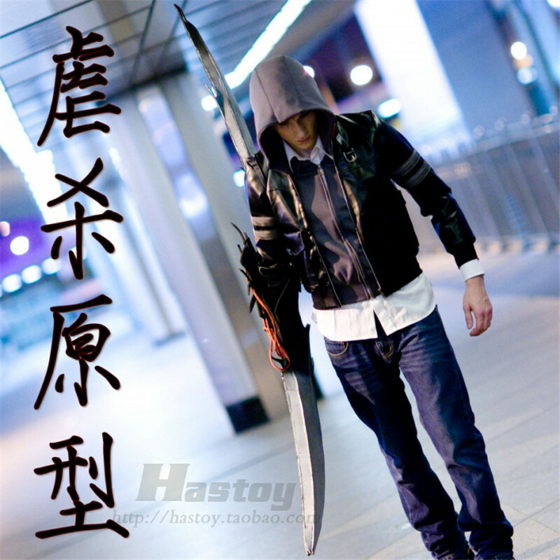 Game Prototype Alex Mercer Jacket Cosplay Hoodie Embroidered PU Costume ...