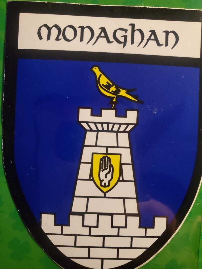 County Monaghan Crest Sticker Decal, prompt delivery | eBay