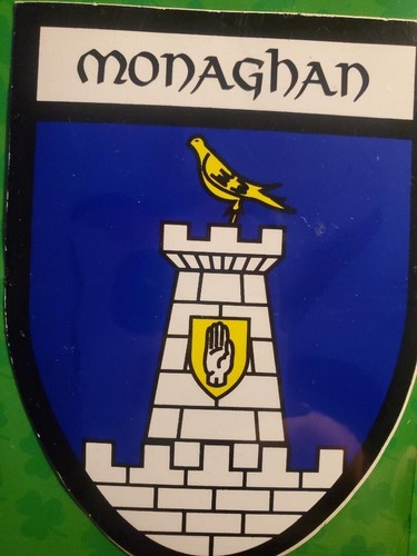 County Monaghan Crest Sticker Decal, prompt delivery | eBay