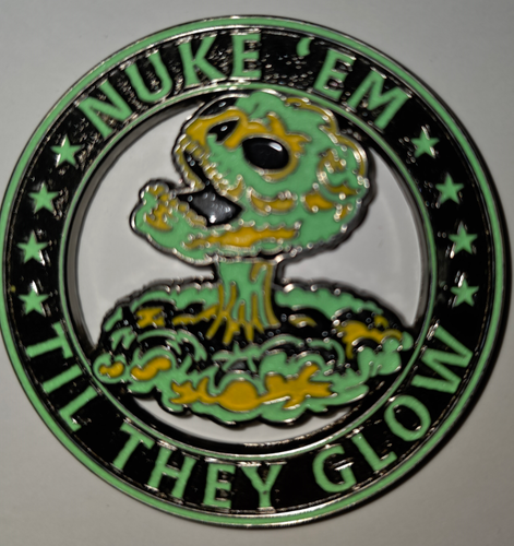 PANTEX NUCLEAR FACILITIES OPERATIONS CHALLENGE COIN,RARE GLOWING,SNL ...