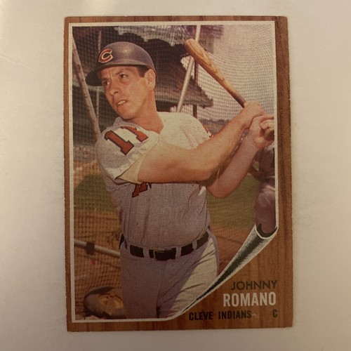 1962 Topps Baseball Johnny Romano Cleveland Indians Card #330 | eBay