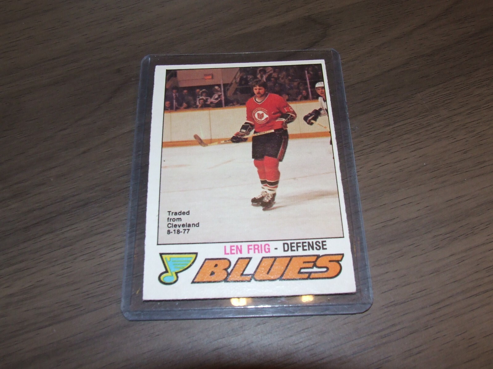 1977-78 O-Pee-Chee # 384 len frig | eBay