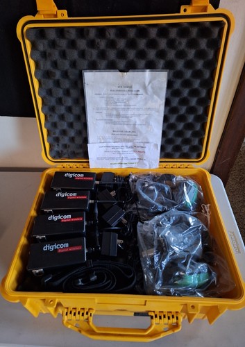 Porta Phone Digicom Football Coach Headset Communication Mic System Set ...