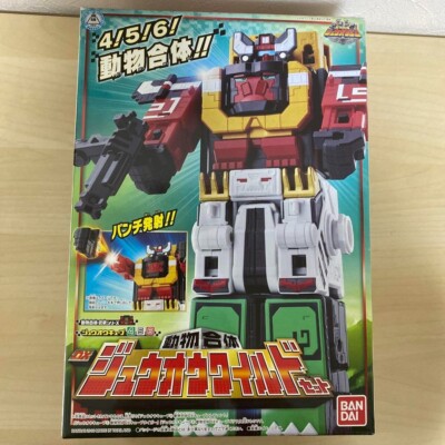 Wild King Bandai Power Ranger DX ZYUOH Cube 4 5 6 Zyuohger Animal force ...