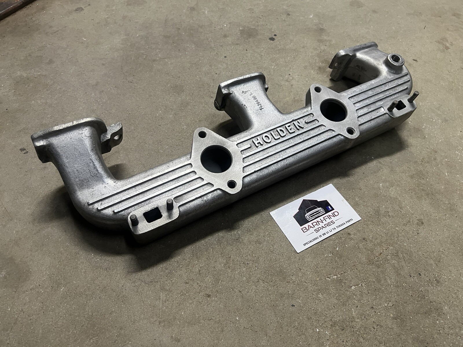 Holden HD - HR X2 Manifold twin stromberg carbys eh torana Lc Lj 179 ...