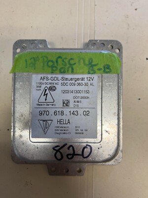 2012 PORSCHE PANAMERA HID XENON HEADLIGHT MODULE PART # 97061814302 | eBay