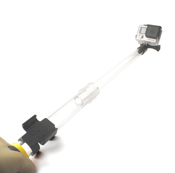 Telescopic self-timer rod diving buoyancy rod with remote control card ...