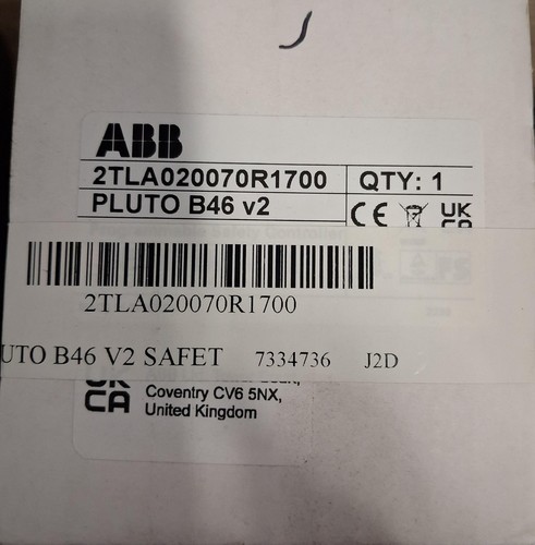 ABB 2TLA020070R1700 Pluto B46 v2 Safety Bus 24 VDC 7 A | eBay