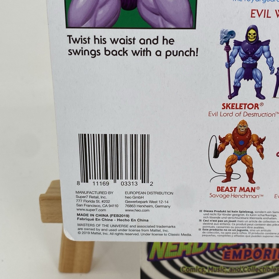 Super7 Masters of the Universe Retro Prince Adam 5.5 Figure MOTU ...