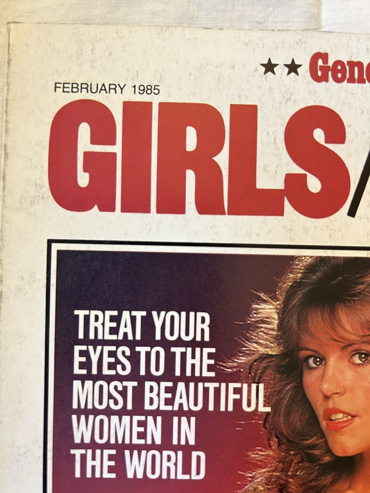 Genesis Girls/Girls Vintage February 1985 Magazine Most Beautiful Women ...