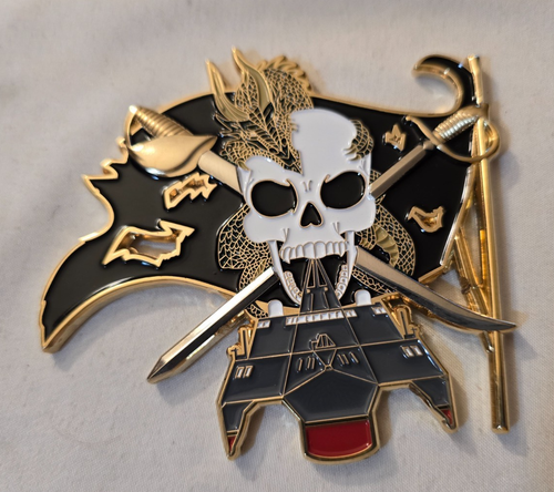 US Navy USS Gabrielle Giffords LCS 10 Blue Crew Challenge Coin | eBay UK