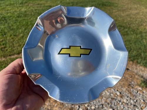 CHEVY SILVERADO TAHOE SUBURBAN OEM WHEEL CENTER CAP 9595152 MACHINED ...