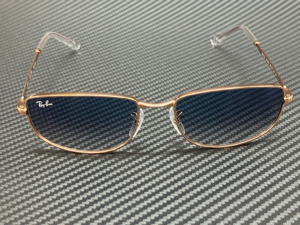 RAY BAN RB3732 92023F Rose Gold Blue Gradient Unisex 59 mm Sunglasses ...