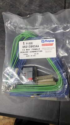 OEM Mopar 05013963AA Mopar Connector Harness Wire Repair Kit New! | eBay