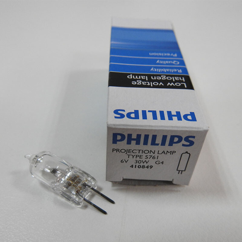 PHILIPS 5761 6V30W Lamp Olympus Microscope Light CX31 CX41 CKX41 GX41 ...