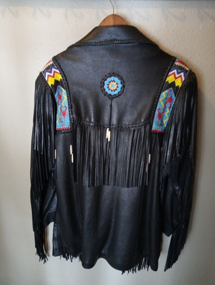 Diamond Leather Item #242 Native Jacket Designed by Ren Ellis 'THE HOLY ...