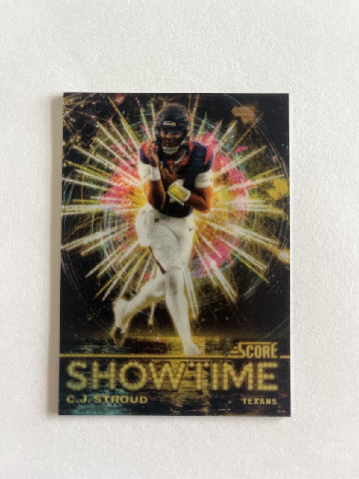 CJ Stroud 2024 Score #1 Showtime /(SSP) Price Guide - Sports Card Investor