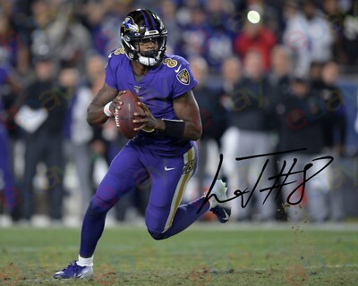 Lamar Jackson Autographed 8x10 Photo Reprint Signature | eBay