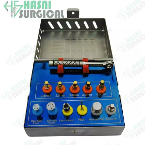 Bone Expander Kit Dental Sinus Lift with Saw Disks Implant Surgical ...