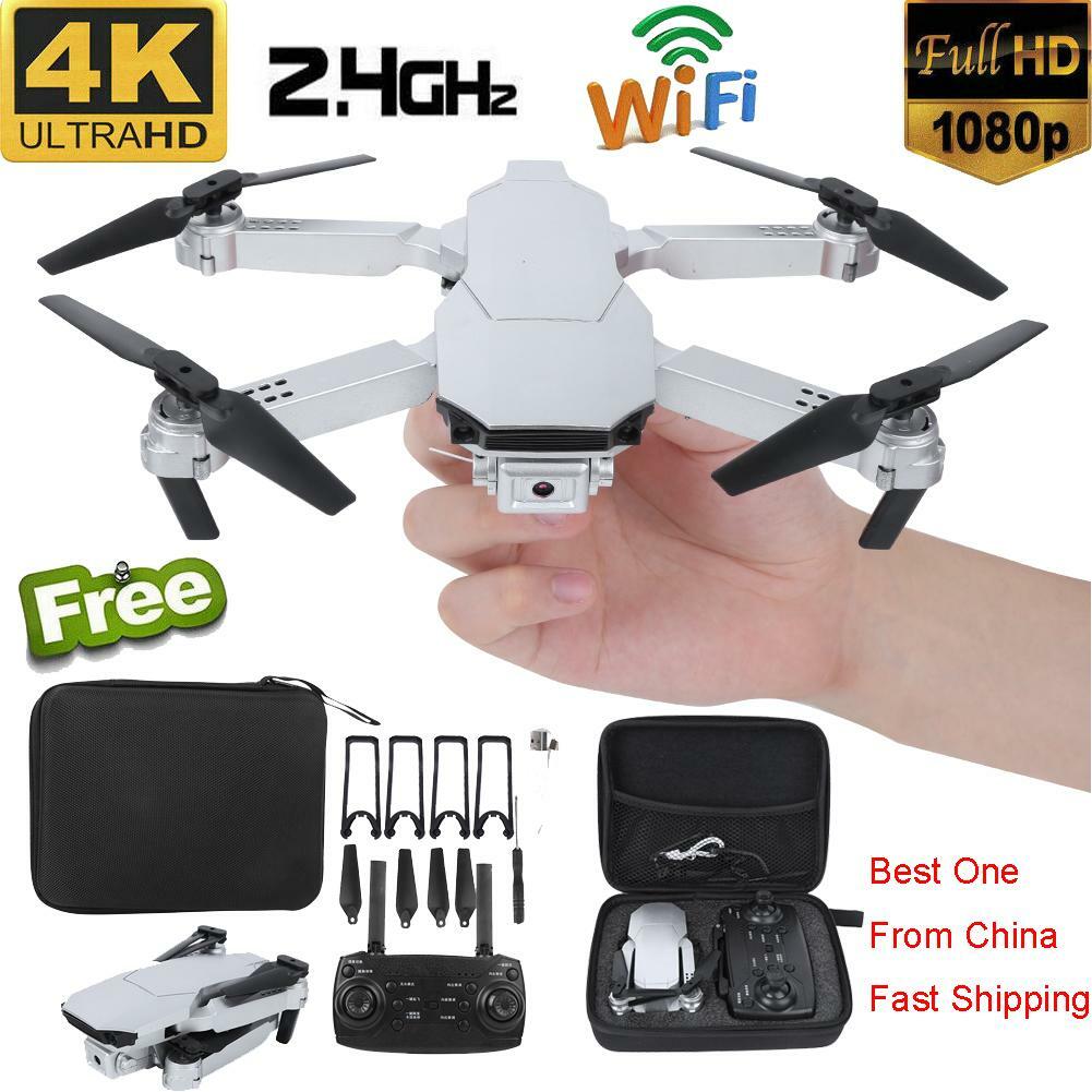 2.4G E68 WIFI FPV Mini Drone Wide Angle HD Camera 1080P Folding Drone ...