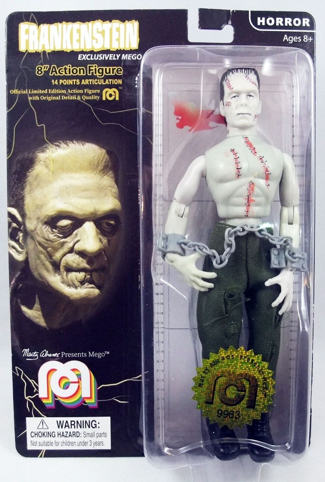 Mego Horror Monsters Action Figure Set Werewolf Dracula Frankenstein | eBay