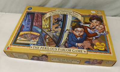 The Perilous Parlor Board Game A Series of Unfortunate Events Complete ...