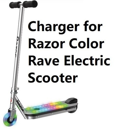 🔥ac adapter battery charger for Razor Color Rave electric scooter ...