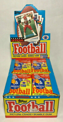 1989 Topps Football Cards, 1 Unopened Sealed Wax PACK From Wax Box, 15 ...
