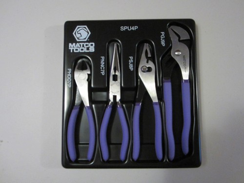 NEW!!! Matco Tools 4pc Pliers Set - Purple SPU4P | eBay