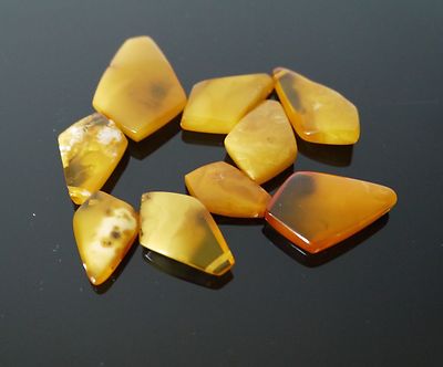 Butterscotch Vintage Baltic Amber, 9 Single Piece Very rare design. | eBay