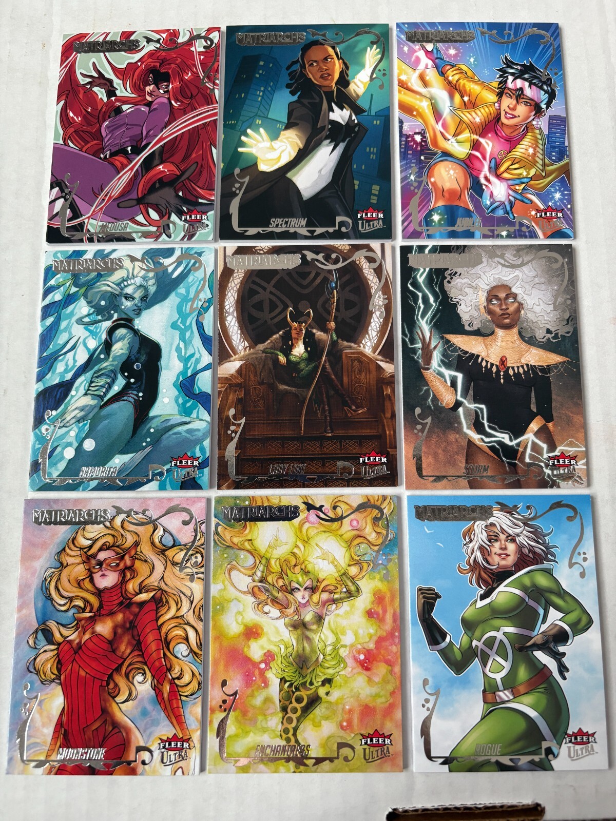 2024 UD Fleer Ultra Matriarchs Of Marvel - Complete your Set - 1-100 ...