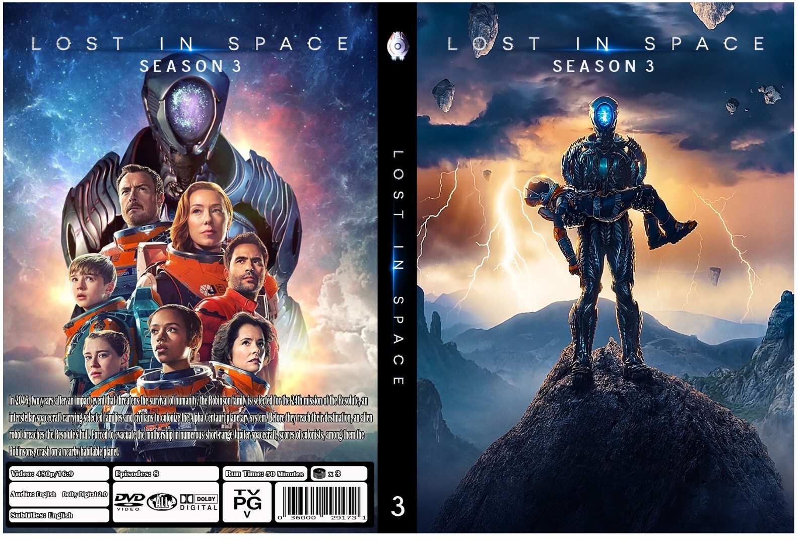 Lost In Space 2018 Series Season 3 Episodes 1-8 English Audio With ...