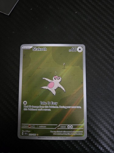 Slakoth 212/191 Surging Sparks 2024 IR Holo Rare Pokémon Card TCG | eBay