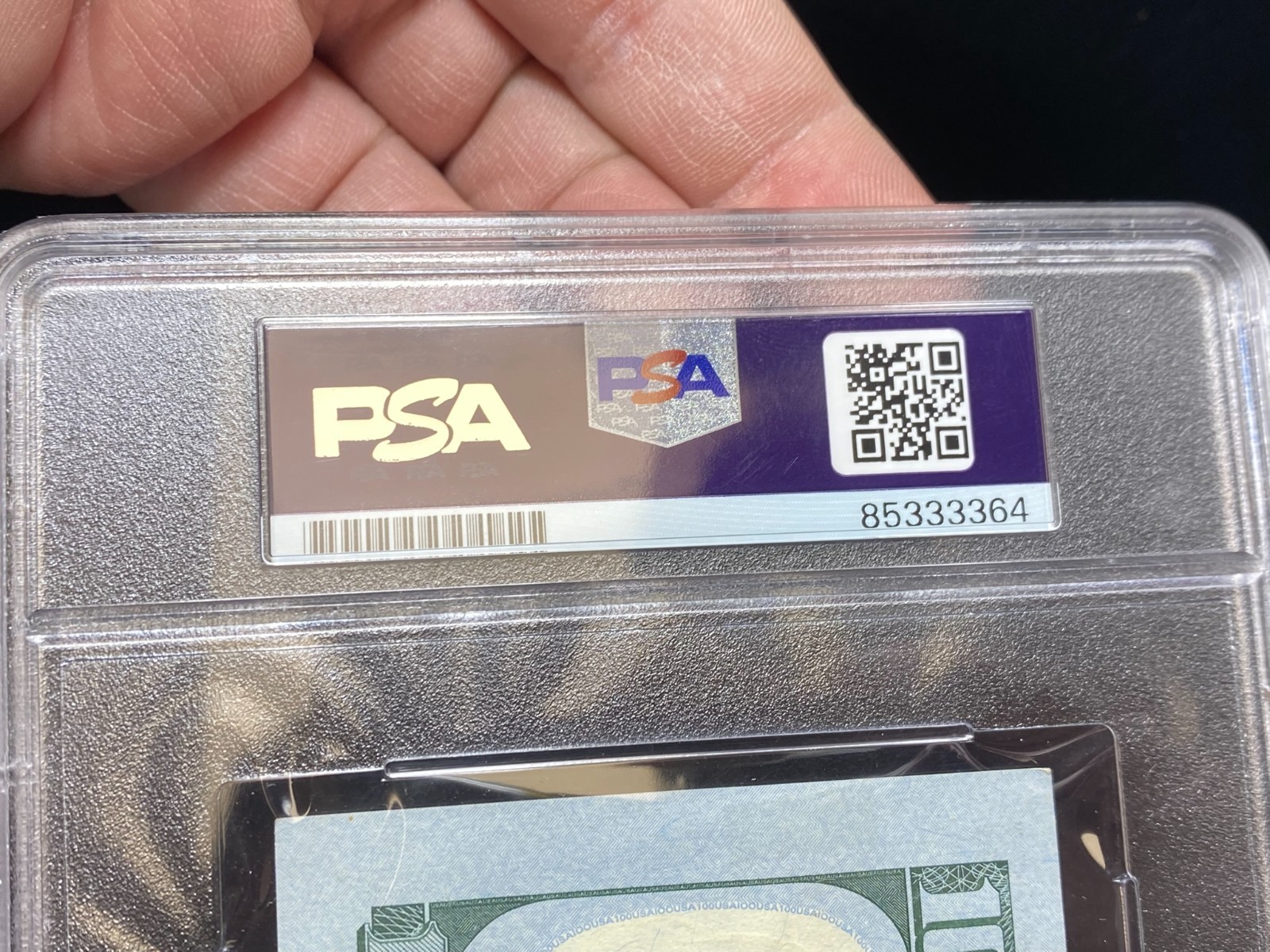 2009 $100 FEDERAL BANKNOTE DONALD TRUMP AUTOGRAPH PSA DNA CERTIFIED NO ...