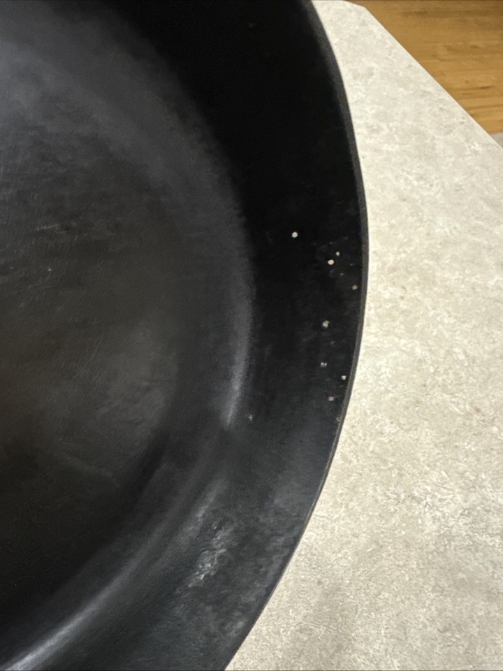 VTG Griswold Cast Iron Skillet Frying Pan No. 3 Small Block Logo 709 ...