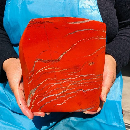 10.5LB TOP Natural Red jasper Quartz Crystal mineral specimen Healing ...
