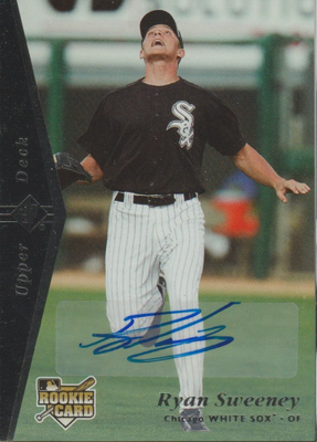 Ryan Sweeney 2007 UD SPx rookie RC autograph auto card 156 | eBay