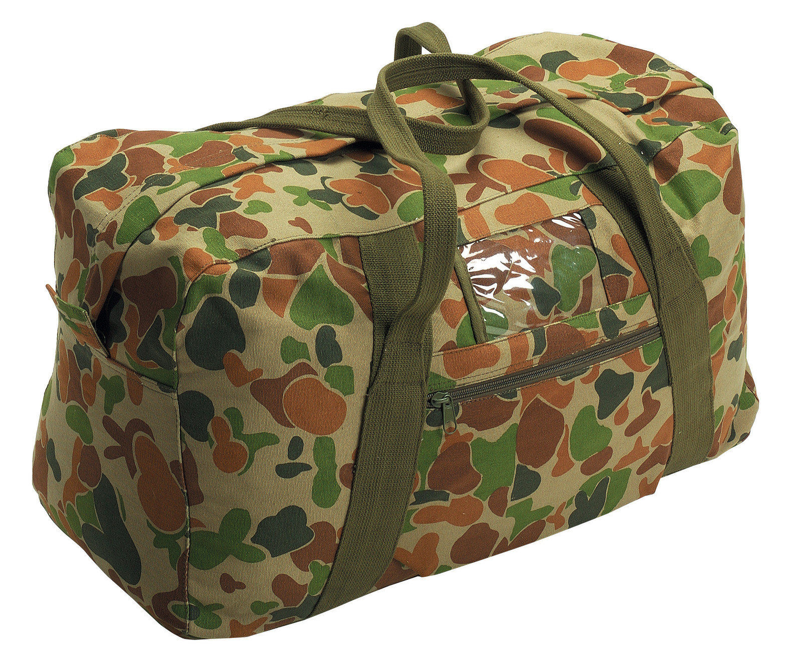 Heavy Duty Canvas Army Echelon Duffle Bag 26" 60 Litre Auscam Black ...